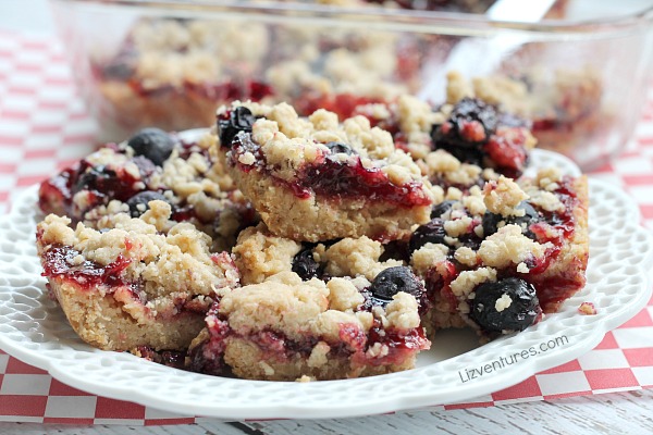 Red, White and Blue Bars | Patriotic Dessert Recipe