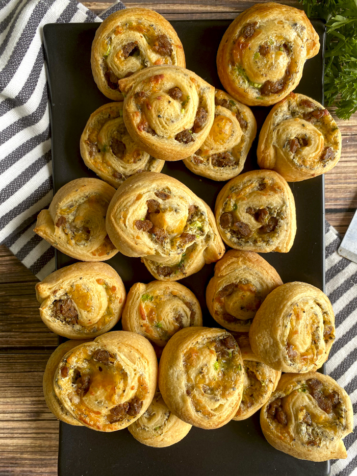 Sausage Pinwheels Recipe Eat Move Make