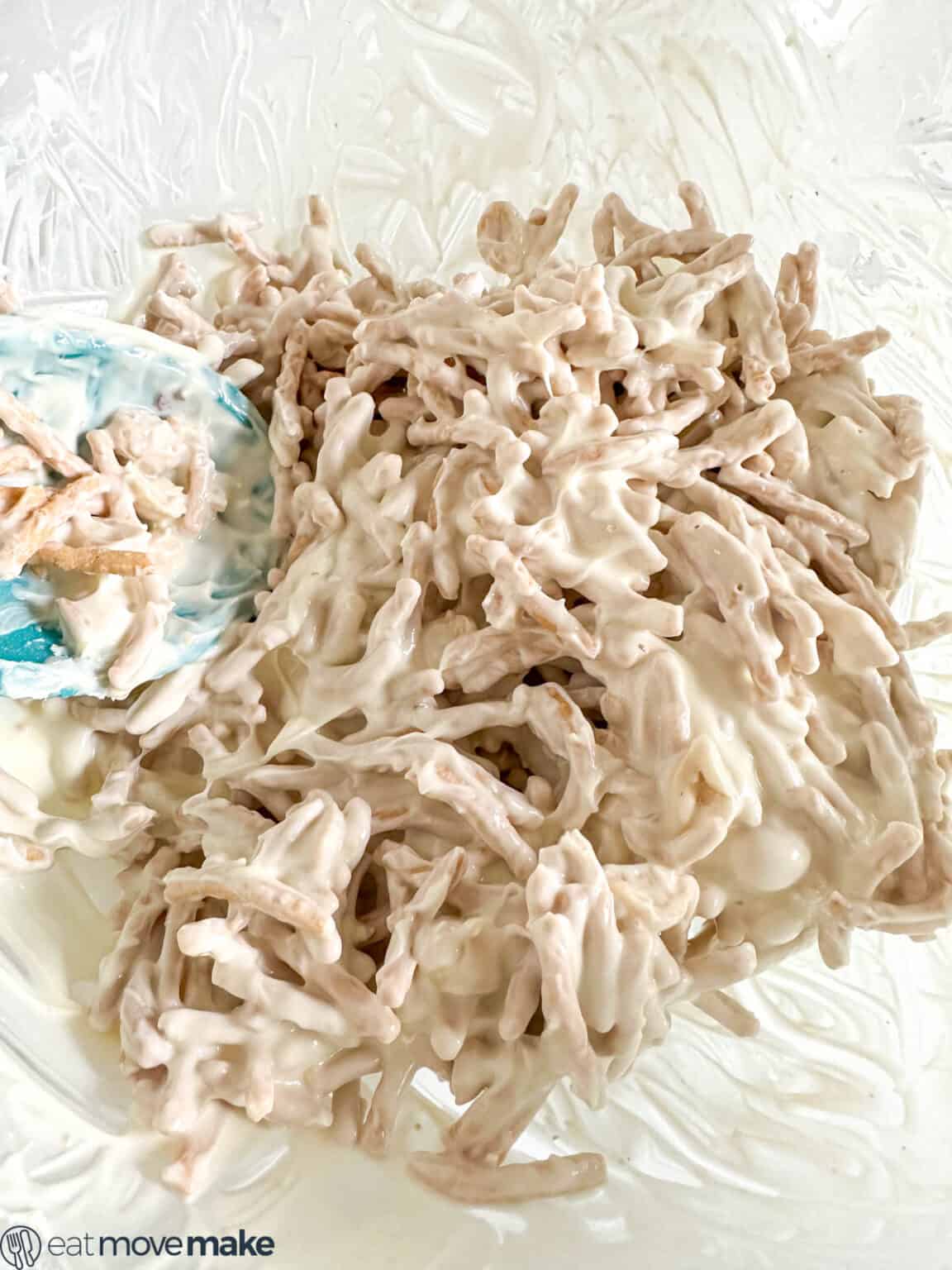 White Chocolate Haystacks Eat Move Make